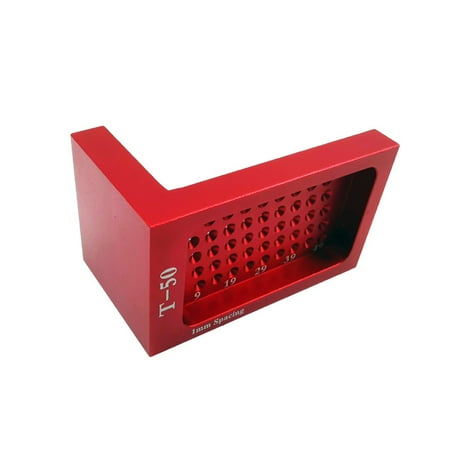 HUSERYT Ruler ,T50 Mini Scribe Aluminum Alloy Precision Measuring Ruler ...