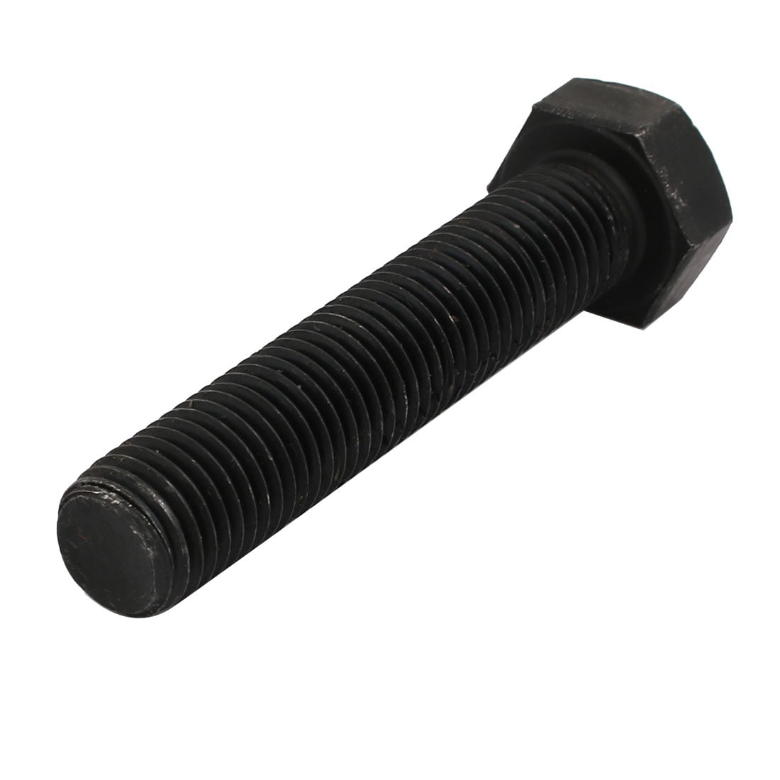 8.8 Grade M16x80mm Full Threaded Left Hand Thread Hex Head Bolt Black ...