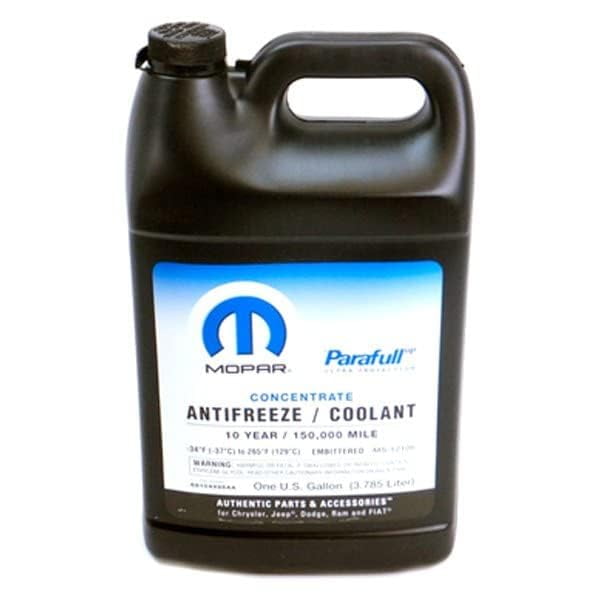Mopar Antifreeze Coolant 10 Year Color Code Chart - Infoupdate.org