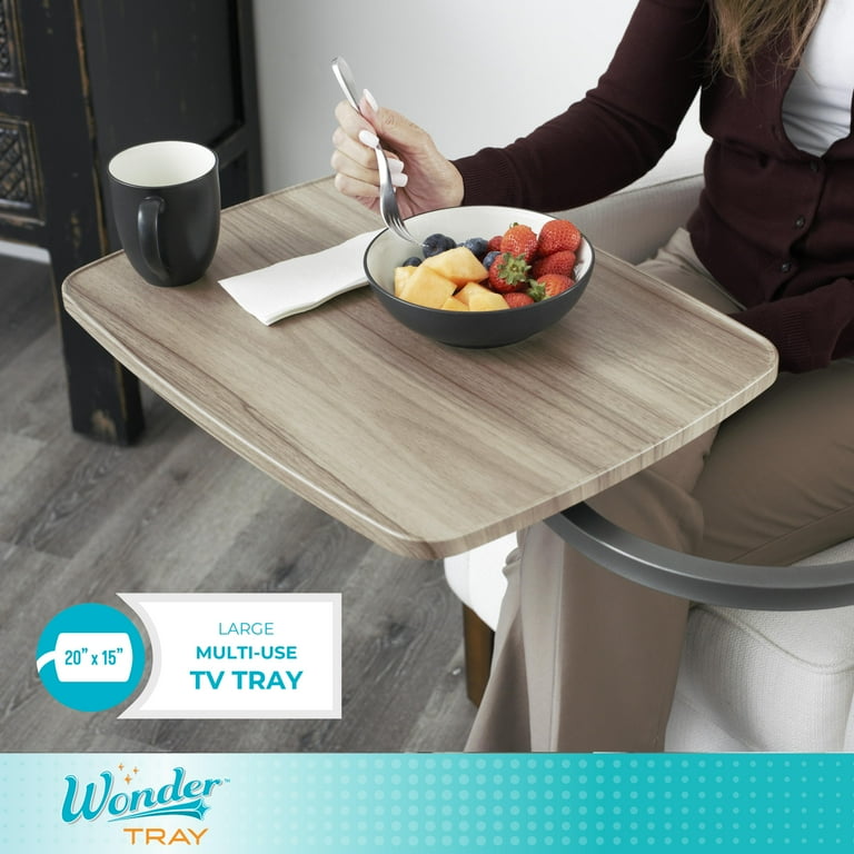 Multi-use Bedside Table Stander Wonder TV Tray - Adjustable Lap Desk ...