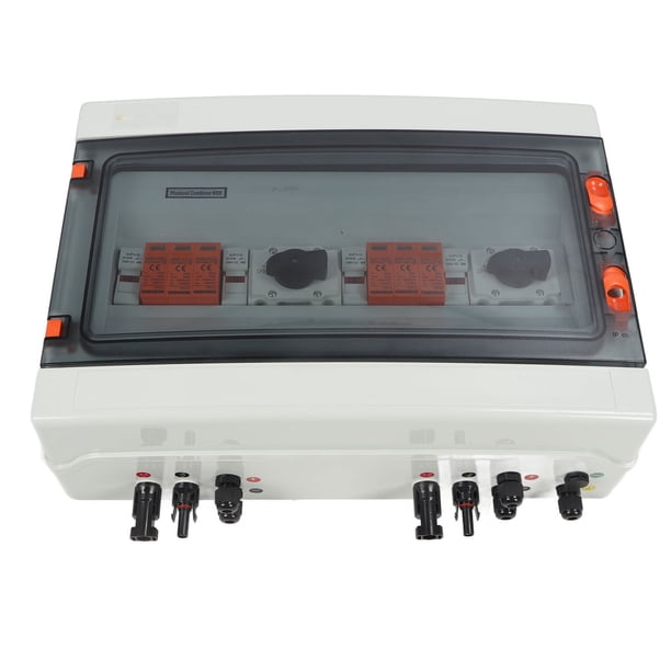 Solar PV Combiner Box, PV Combiner Box IP65 1000V 32A Fireproof For ...
