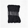 PALINO Black Embroidery Floss, 24 Skeins Embroidery Thread Friendship ...