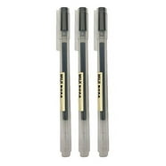 MUJI Oil Ink Polycarbonate Ballpoint Pen 0.7mm Black 1pc - Walmart.com
