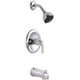 Premier Creswell Single-Handle Tub & Shower Faucet, Chrome - Walmart.com