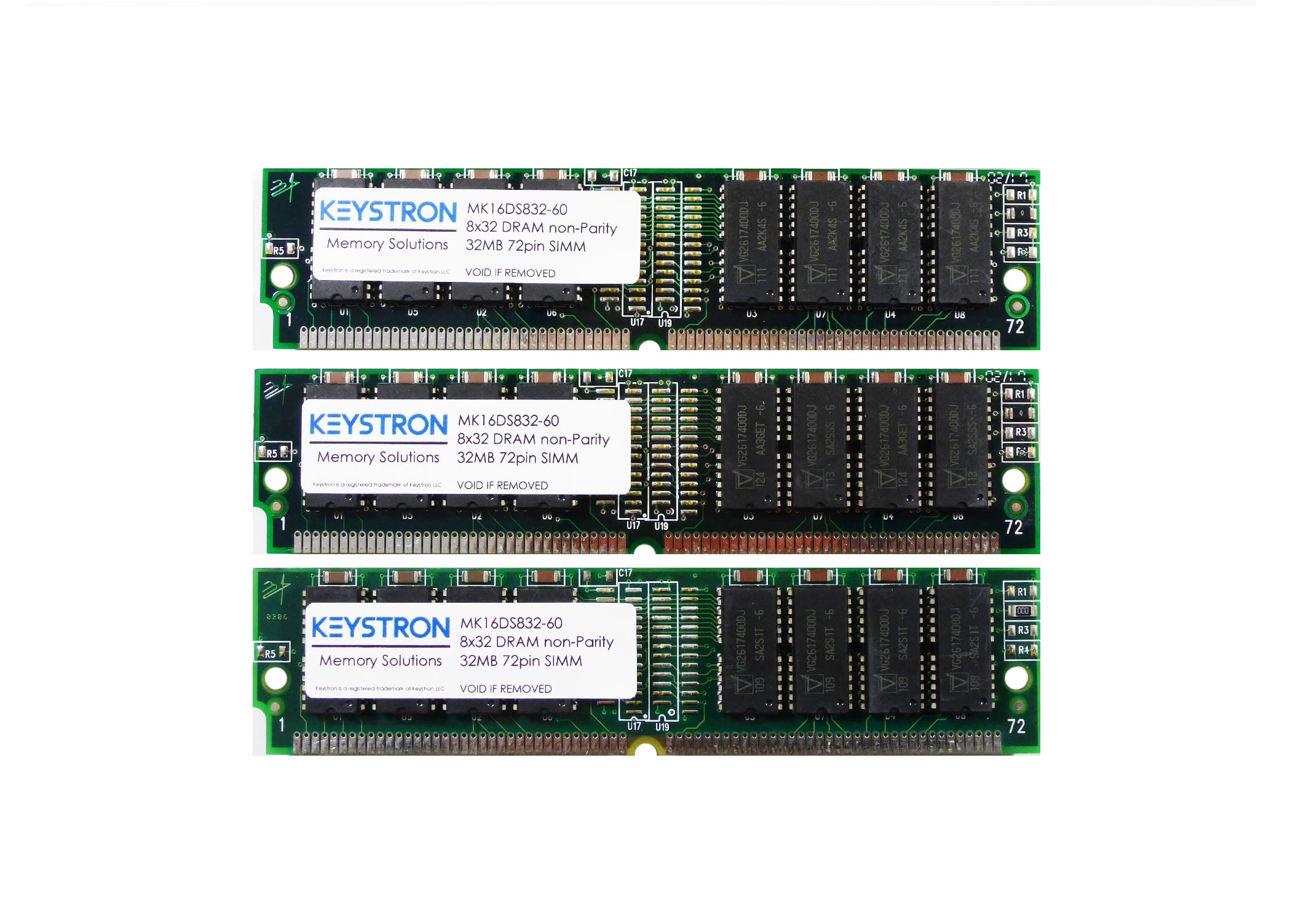 96MB 3X32MB 72pin SIMM Sampler Memory for Korg Triton Studio, Triton ...