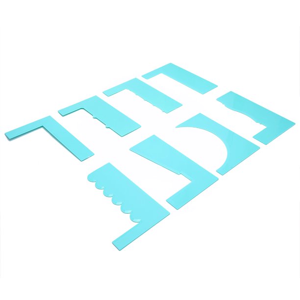 Cake Decorating Tools, Cake Comb 8PCS 8 Patterns For Buttercream For ...