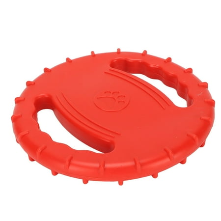 Dog Flying Disc, Lightweight TPR Teeth Cleaning Flying Disc Dog Sports ...