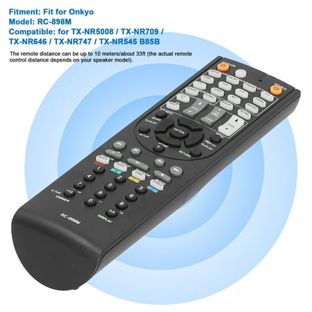 Button Remote Control,RC898M Remote Control Replacement Home TV Remote Control Remote Control ...