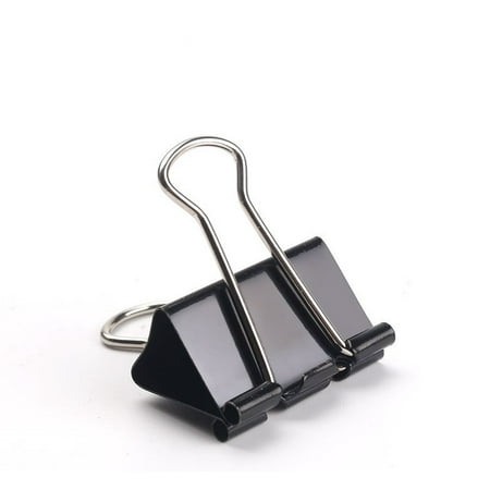Oversized Binder Office Large Paper Clips, 50 Pieces, Black | Walmart ...