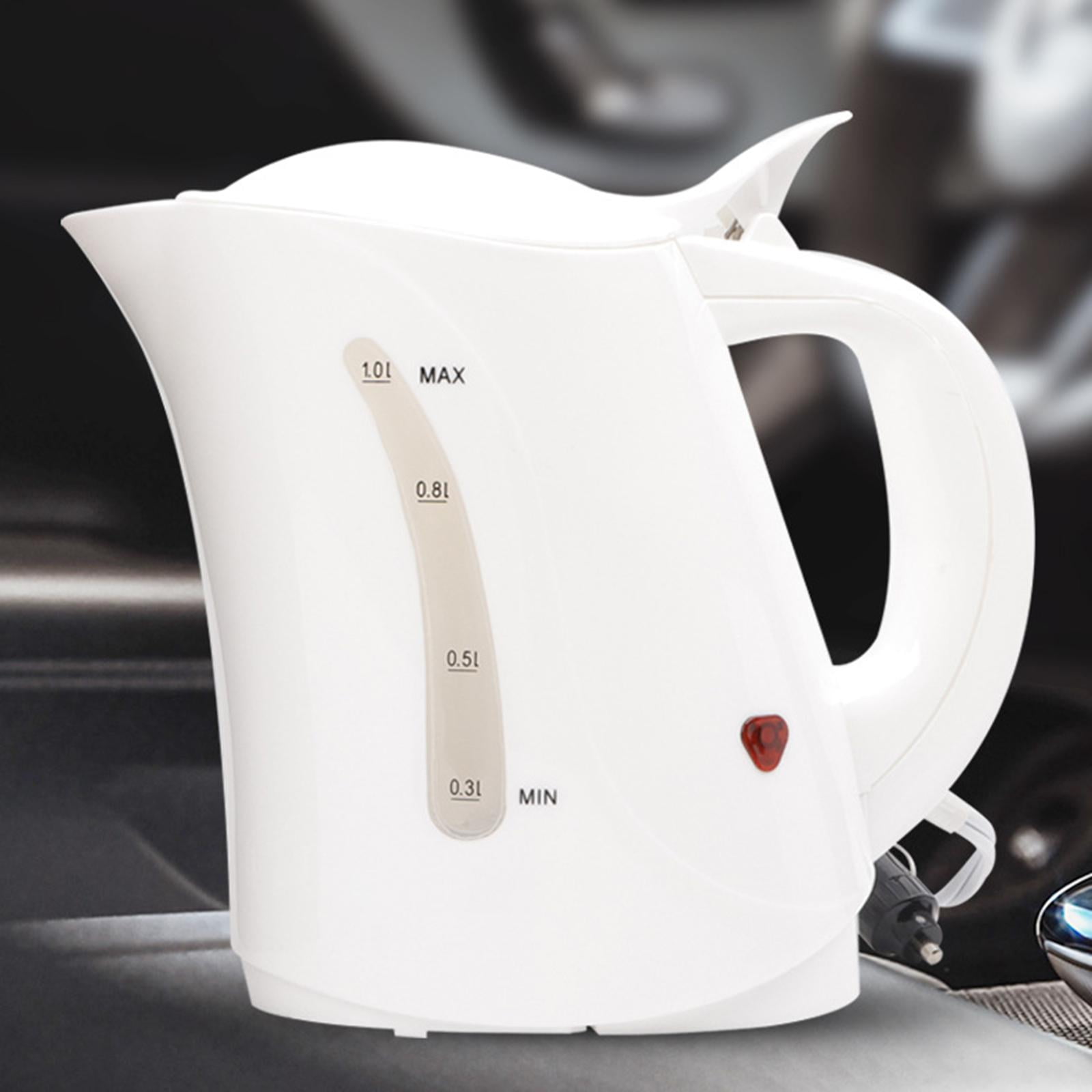 1L Electric Travel Kettle, Travel Car Truck Kettle Coffee Boiler for ...