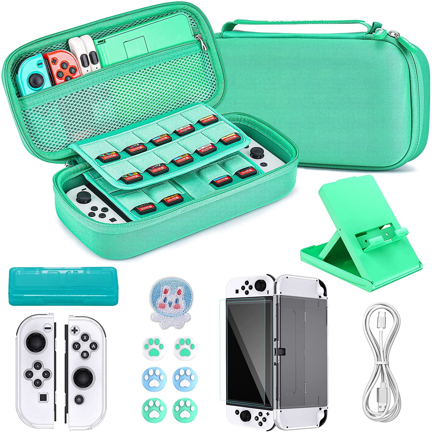 16 in 1 Nintendo Switch OLED Case Bundle, Nintendo Switch OLED Case ...
