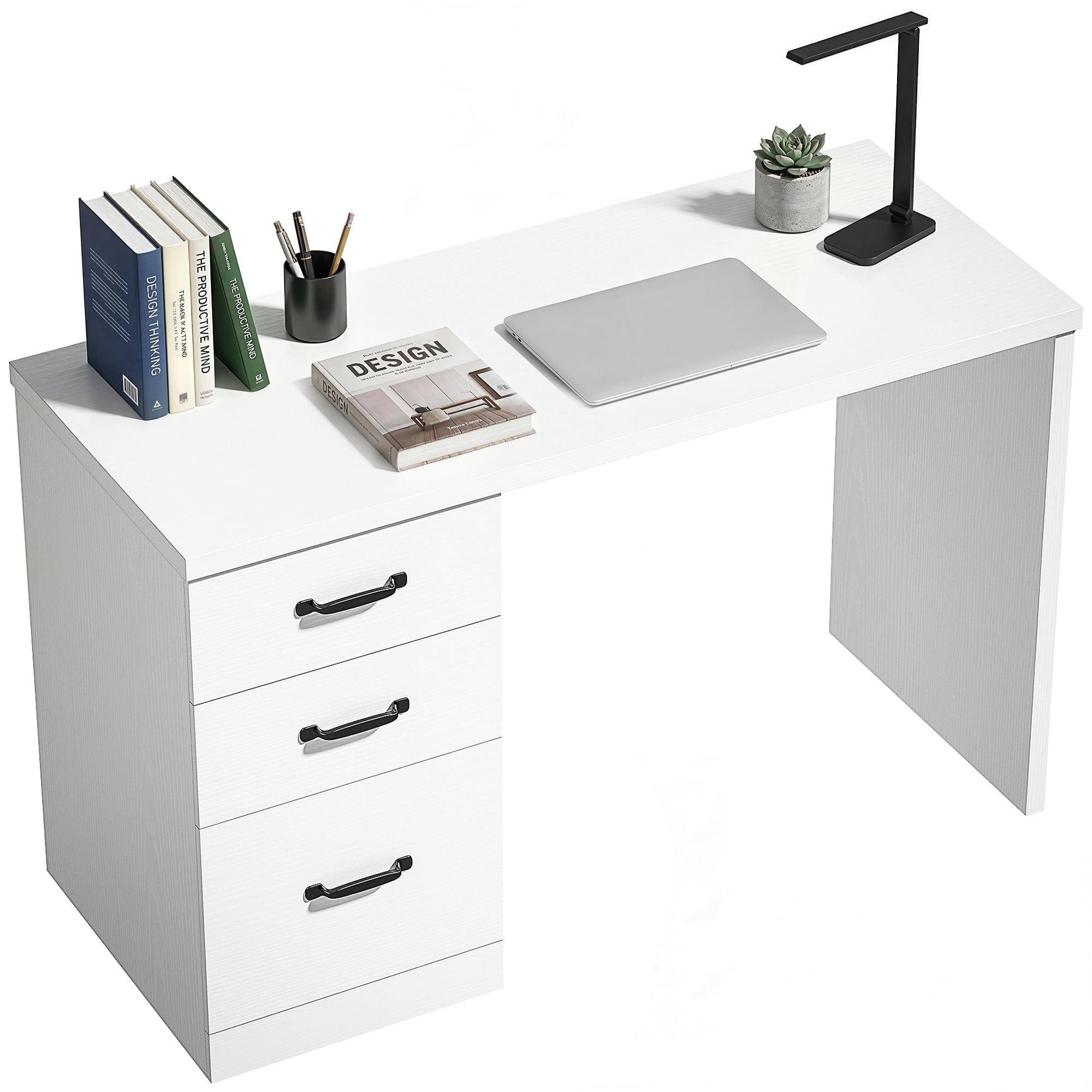 Click here for Homcom Computer Desk With 3 Drawers  47 Home Offic... prices