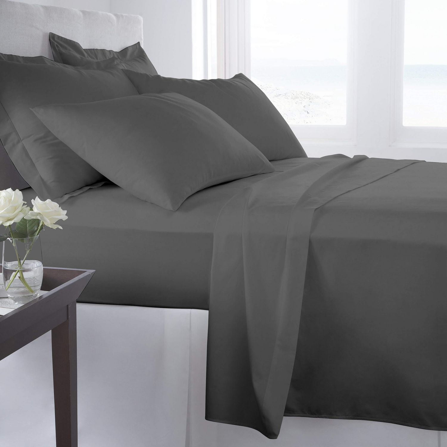 Click here for Johnson Home 500 Thread Count Liquid Cotton Sheet... prices