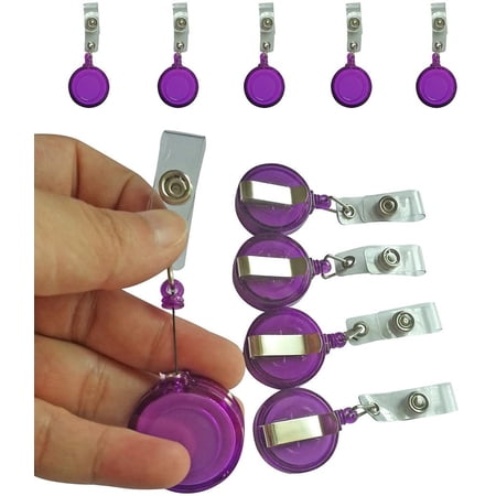 KSCD Retractable Badge Reels For ID Card employee card Pass Badge ...