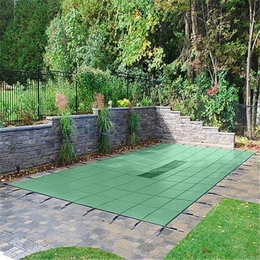Robelle Camouflage Winter Swimming Pool Cover for In-Ground Swimming ...