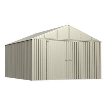 Arrow Elite Steel Storage Shed, 12x16, Anthracite - Walmart.com