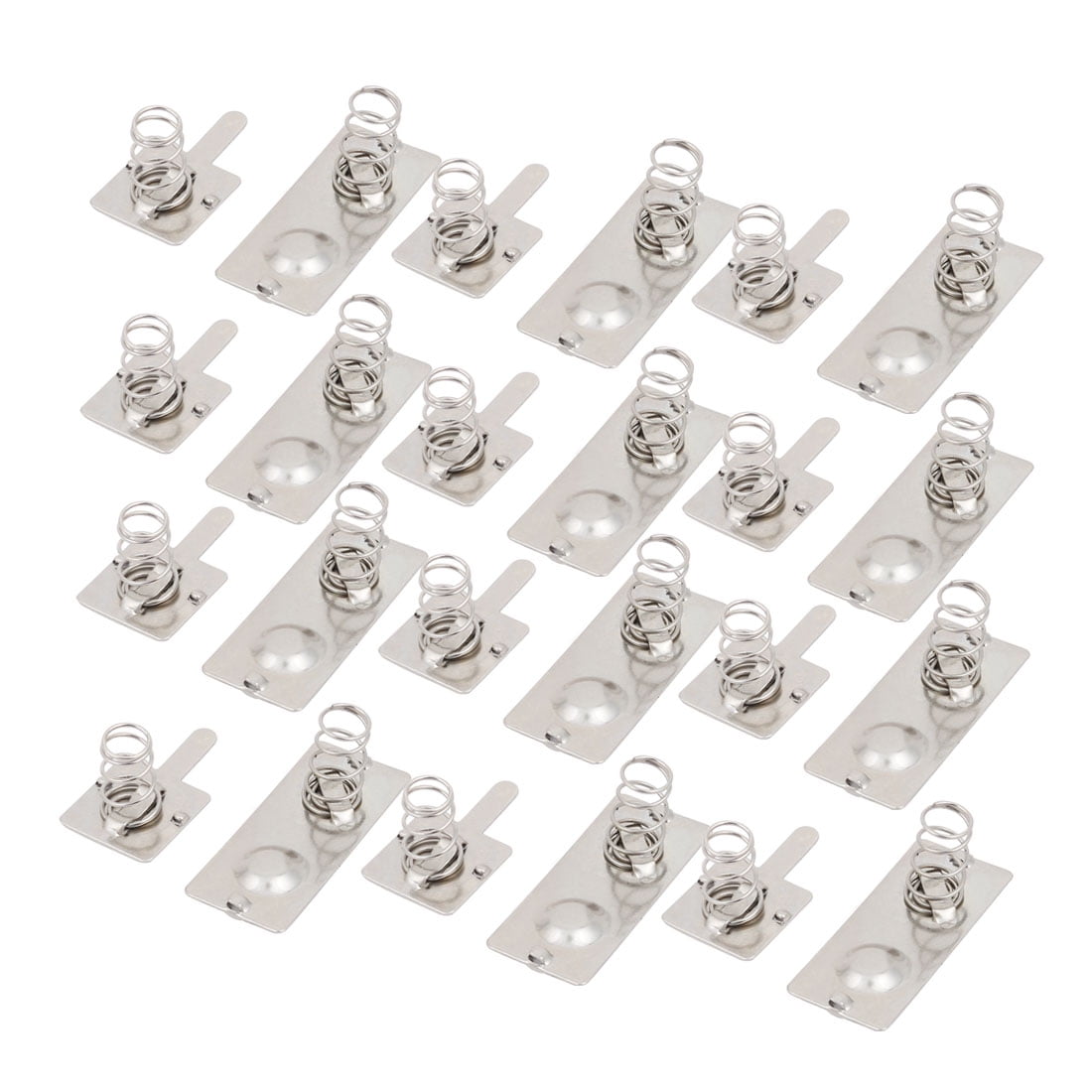 Click here for Unique Bargains 12pcs Silver Tone Metal Aa Alkalin... prices