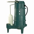 Zoeller 807-0001 Shark Grinder M807 Automatic Cast Iron Residential ...