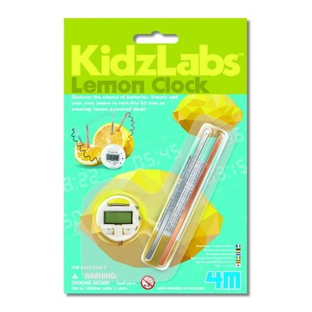 4M - P3306 | KidzLabs: Lemon Clock Experiment | Walmart Canada