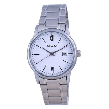 Casio MTP-V004D-7C Stainless Steel Silver Analog Quartz Classic Dress Men Watch - Walmart.com