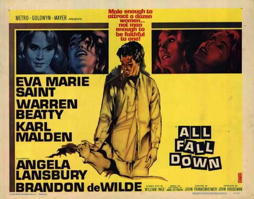 All Fall Down POSTER (22x28) (1962) (Half Sheet Style A) - Walmart.com