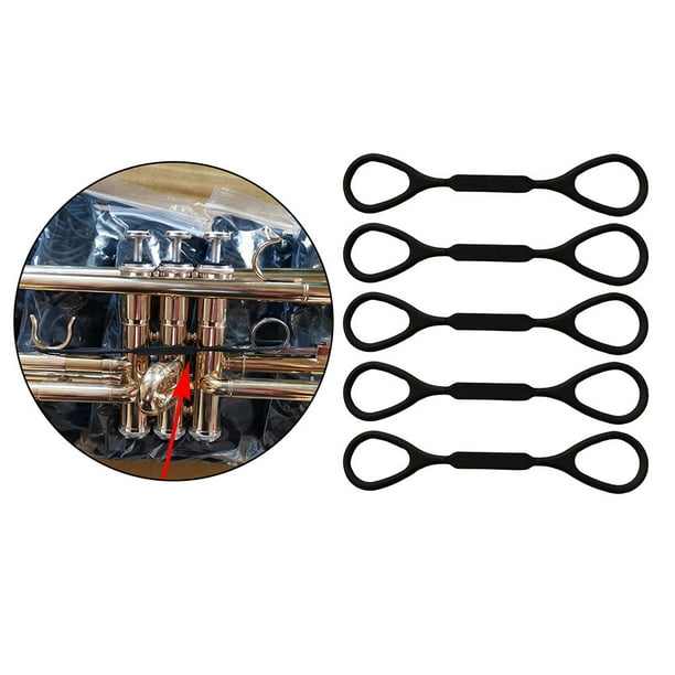 pitrice Pack of 5 Universal Trumpet Slide Stoppers 1st 3rd Valve Slides ...