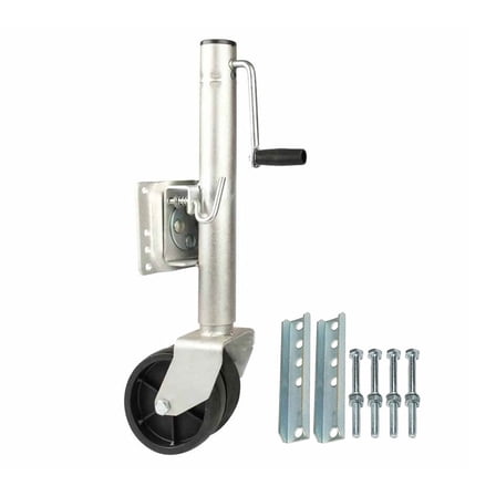Fulton Marine Trailer Jack, 1,500 lbs. Lift Capacity, Side Wind, Weld ...