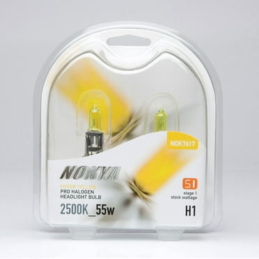 Nokya 9006 (HB4) Hyper Yellow Pro Halogen 2500K Stage 1 Headlight / Fog ...