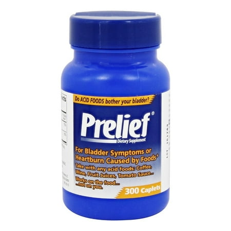 Prelief - Prelief Acid Reducer Dietary Supplement - 300 Caplets ...