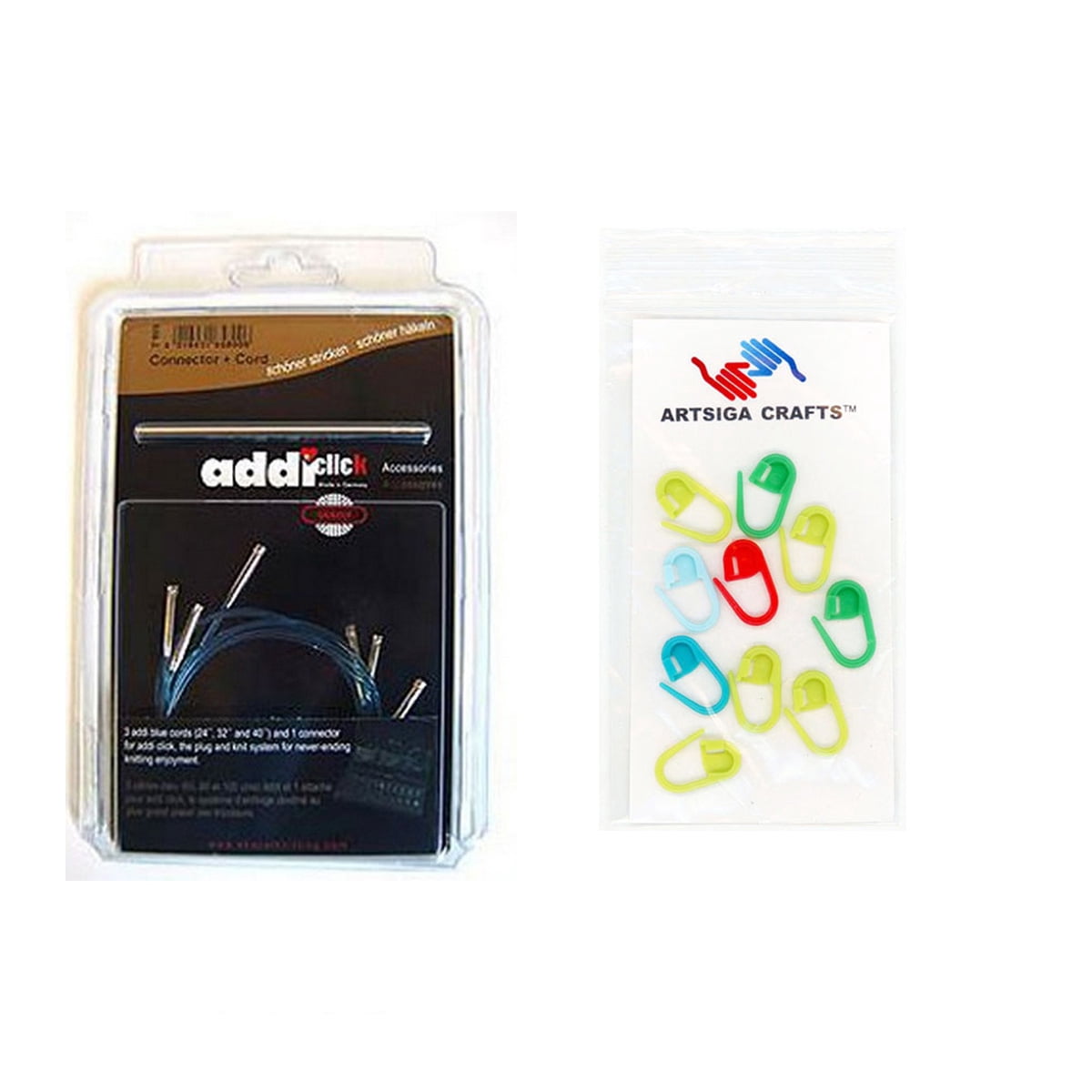 addi Bundle: Click Replacement Cord Sets with 10 Artsiga Crafts Stitch ...
