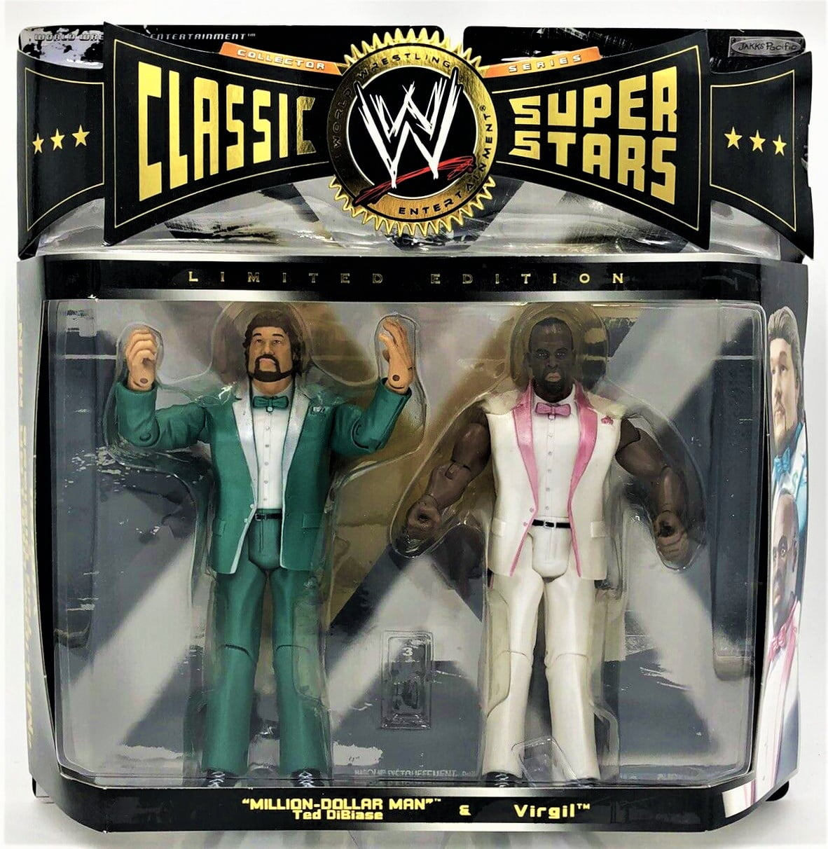 WWE Classic SuperStars Million-Dollar Man Ted DiBiase & Virgil Figure 2 ...