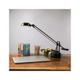 Lite Source Halotech Flexible Adjustable LED Desk Lamp - Black, Space-Saving, 8W - Walmart.com