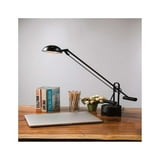 Lite Source Halotech Flexible Adjustable LED Desk Lamp - Black, Space-Saving, 8W - Walmart.com