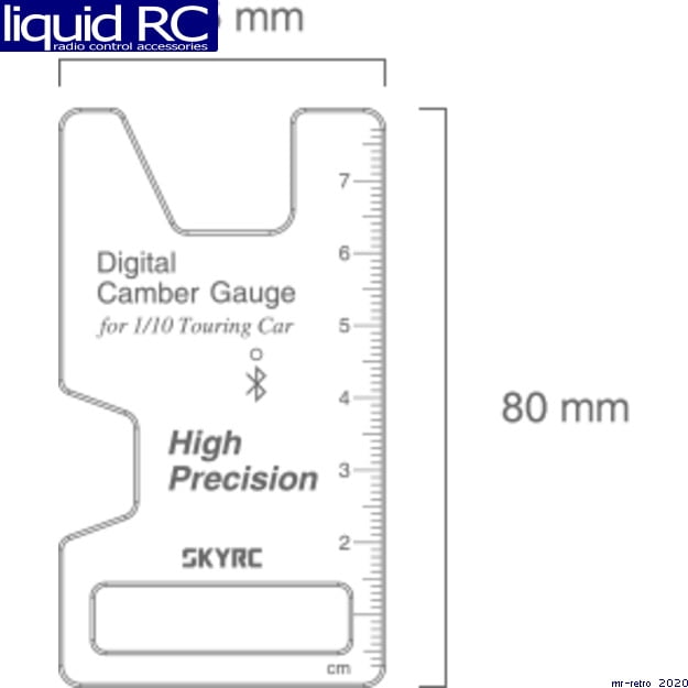 SkyRC -500042 Sky RC Digital Camber Gauge - Walmart.com