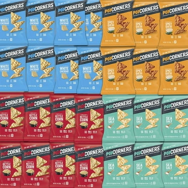 Pack of 2 PopCorners Gluten Free Popped Corn Snacks, Sampler Variety ...
