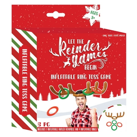 Reindeer Ring Toss Game Perfect for Holiday Parties - Inflatable ...