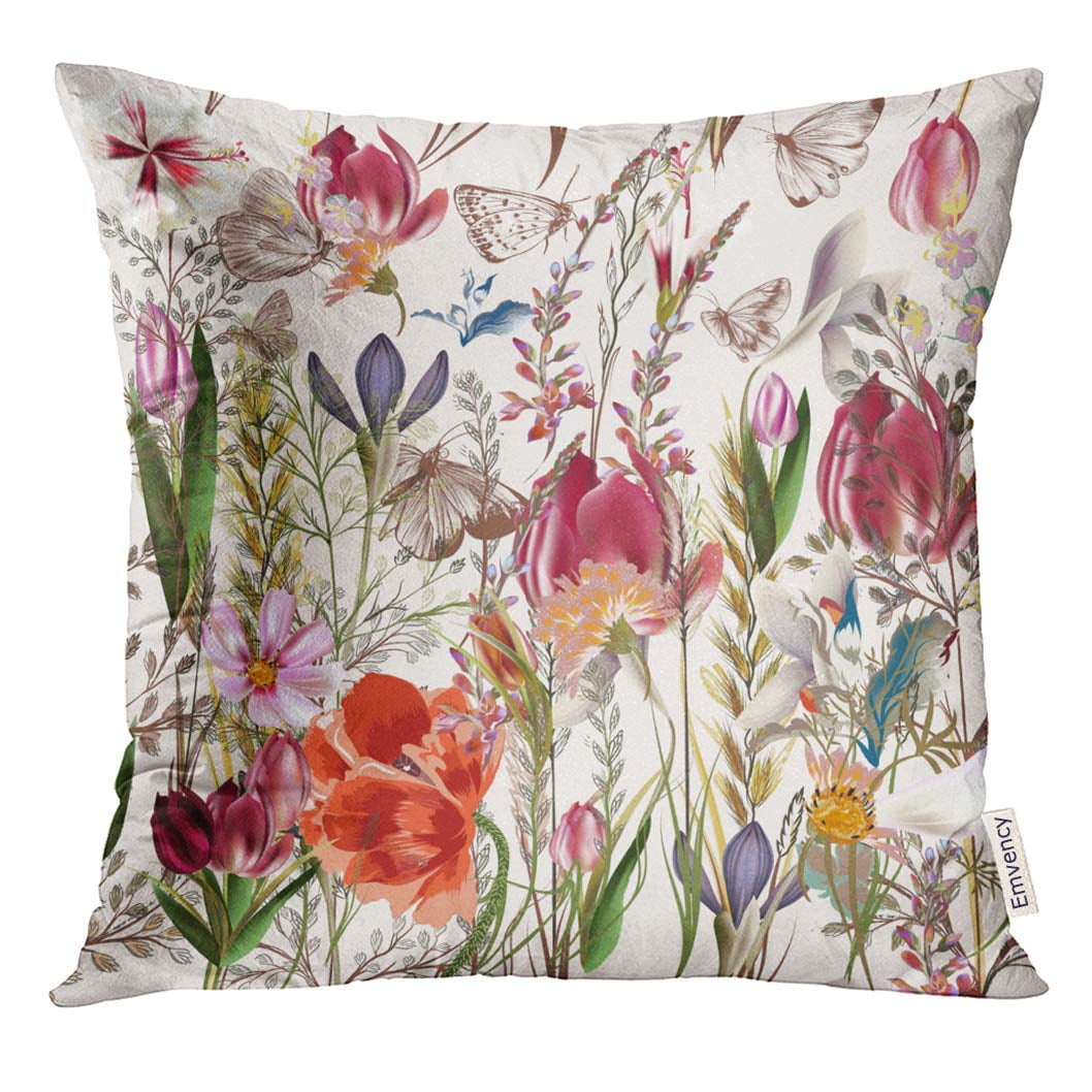 Click here for Rylablue White Watercolor Flower Pattern With Asso... prices