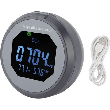 Air Quality Monitor Indoor, Air Quality Monitor Co2 Temperature ...