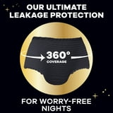 Always ZZZ Overnight Disposable Period Underwear Size XL, 7 Count HSA ...