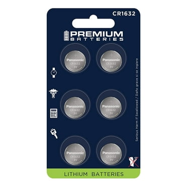 LiCB 10 Pack CR1632 3V Lithium Battery CR 1632 Button Coin Cell - Walmart.com