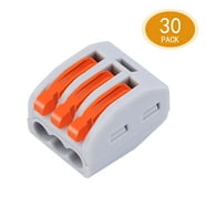 CH-2 Spring Wire Connectors Quick Cable Connector Press Type Terminal ...