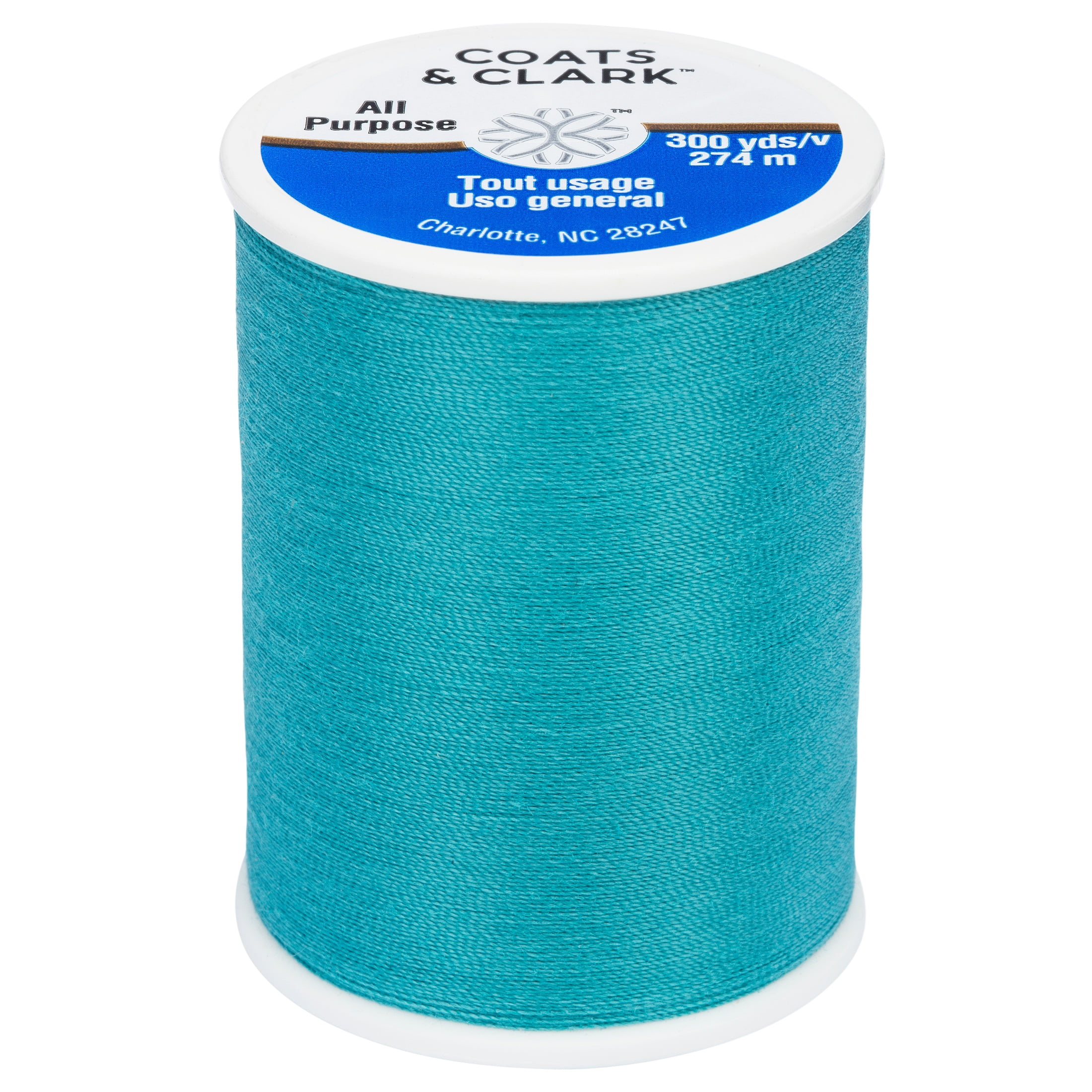 Coats & Clark River Blue All Purpose Thread, 300 Yards - Walmart.com