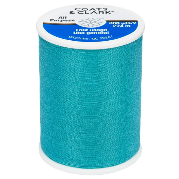 Coats & Clark River Blue All Purpose Thread, 300 Yards - Walmart.com