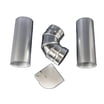 8 ft. Semi-Rigid Dryer Vent Kit with Close Elbows and Flexible Duct ...