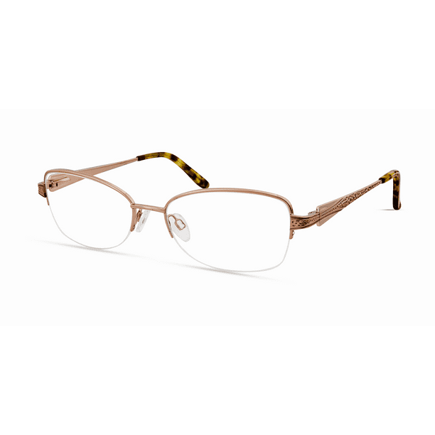 Designer Looks for Less Women's WOP74 Rose Gold Eyeglass Frames ...