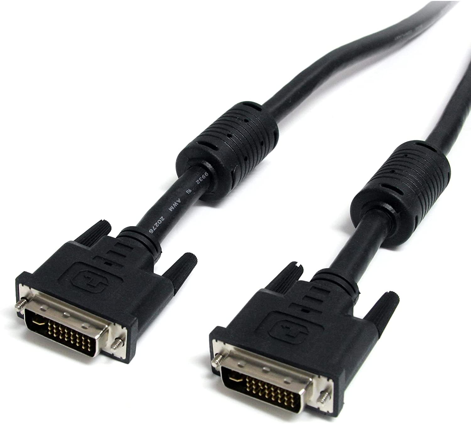 .com Dual Link DVI-I Cable - 10 ft - Digital and Analog - Male to Male ...