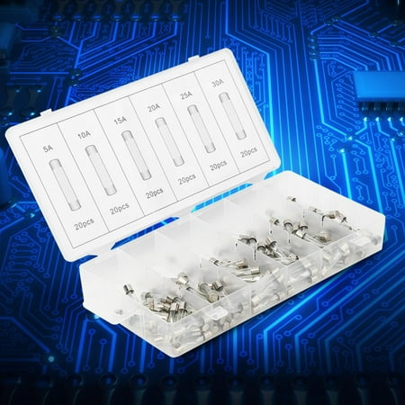 Fuse, Fuse Assorted Kits, Durable Glass Tube Fuse, Safe Operation For ...