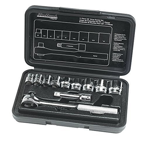 BLACKHAWK 3811NB 11 PIECE SOCKET SET 3/8"DRIVE - Walmart.com