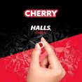 HALLS Minis Cherry Flavor Sugar Free Cough Drops, 24 Drops - Walmart.com
