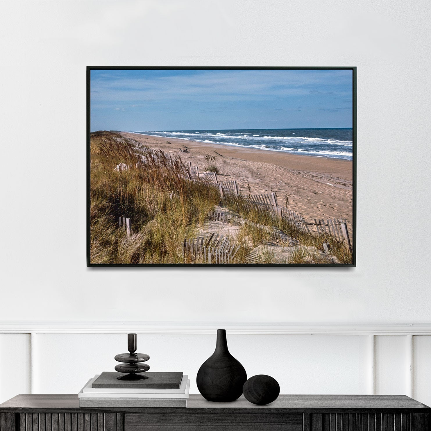 View of Beach and Ocean from Sanderling Inn, Duck, North Carolina ...